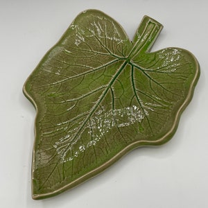 Ceramic Leaf Plates - Etsy