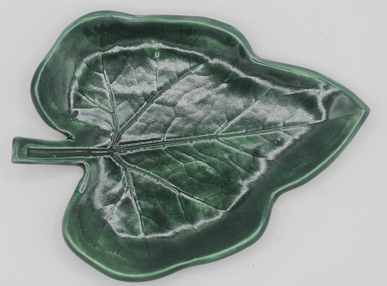 Ceramic Leaf Plates - Etsy