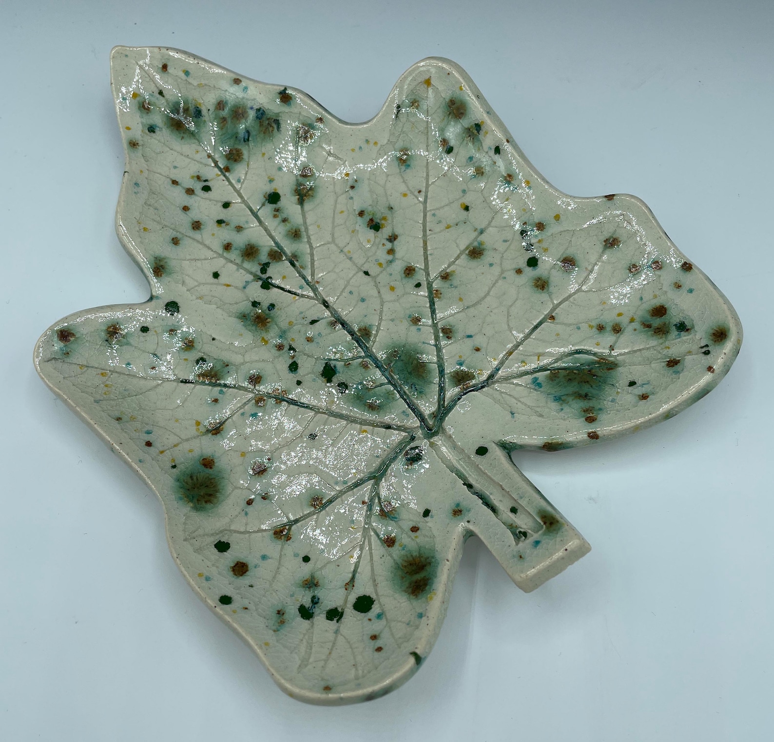 Ceramic Leaf Plates - Etsy