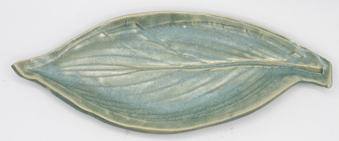 Ceramic Leaf Plates - Etsy