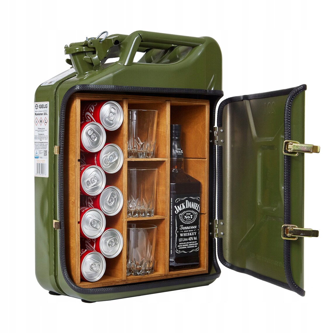 Mini Bar, Jerry Can Gift for Him, for a Birthday for a Man, Father's ...