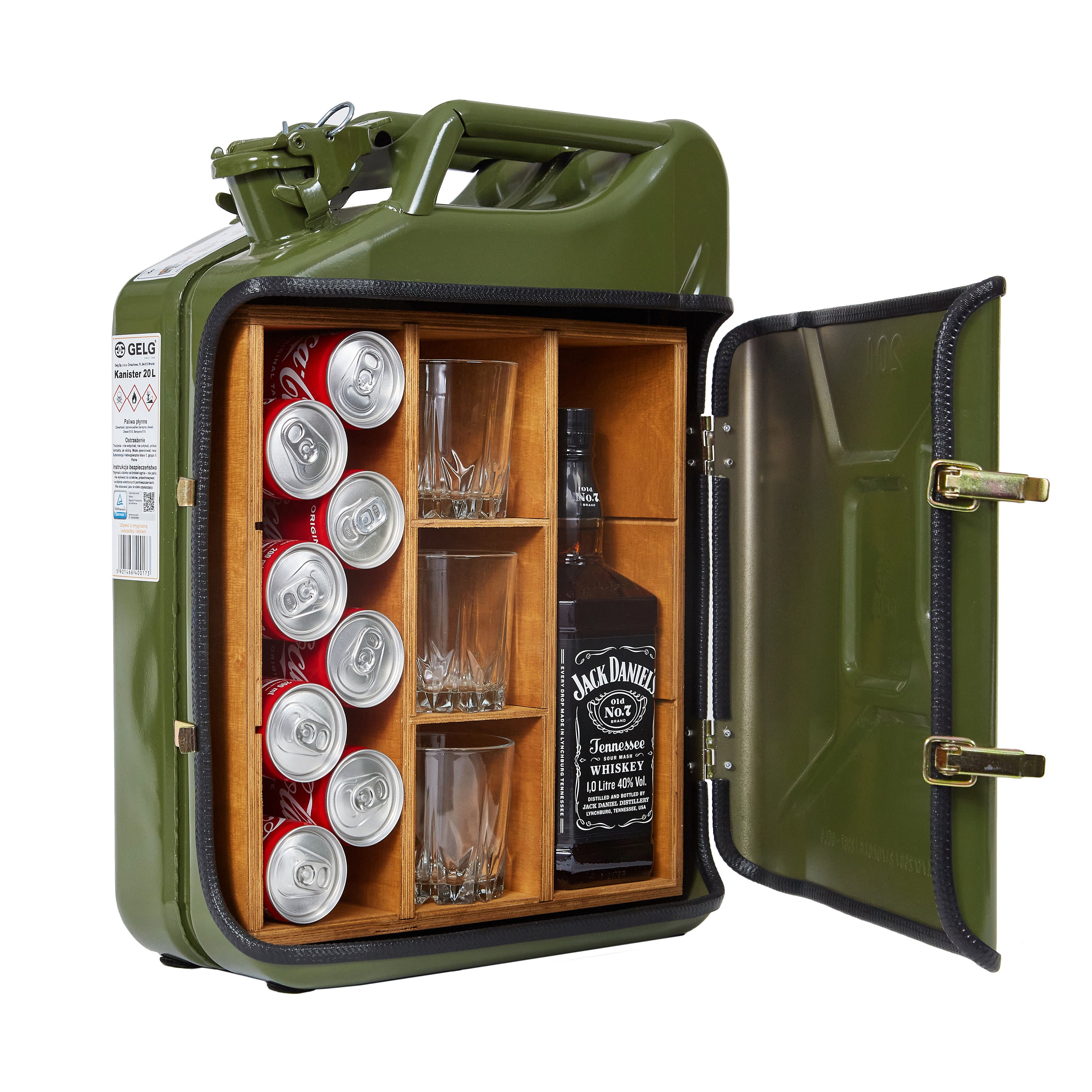 Jerry Can Bar | Personalized Mini Bar | Jerry Can Mini Bar | Bar Cart ...