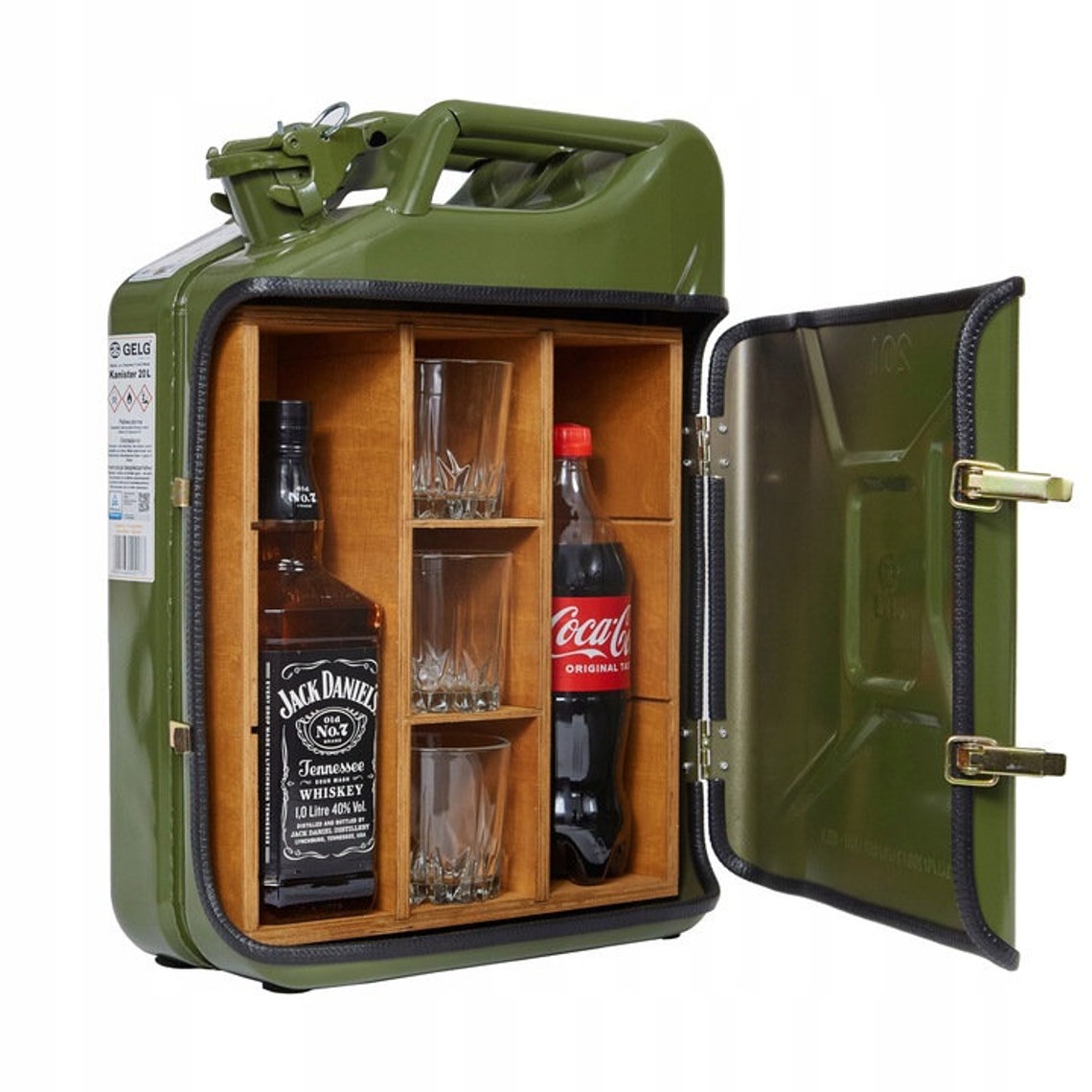 Mini Bar, Jerry Can Gift for Him, for a Birthday for a Man, Father's ...