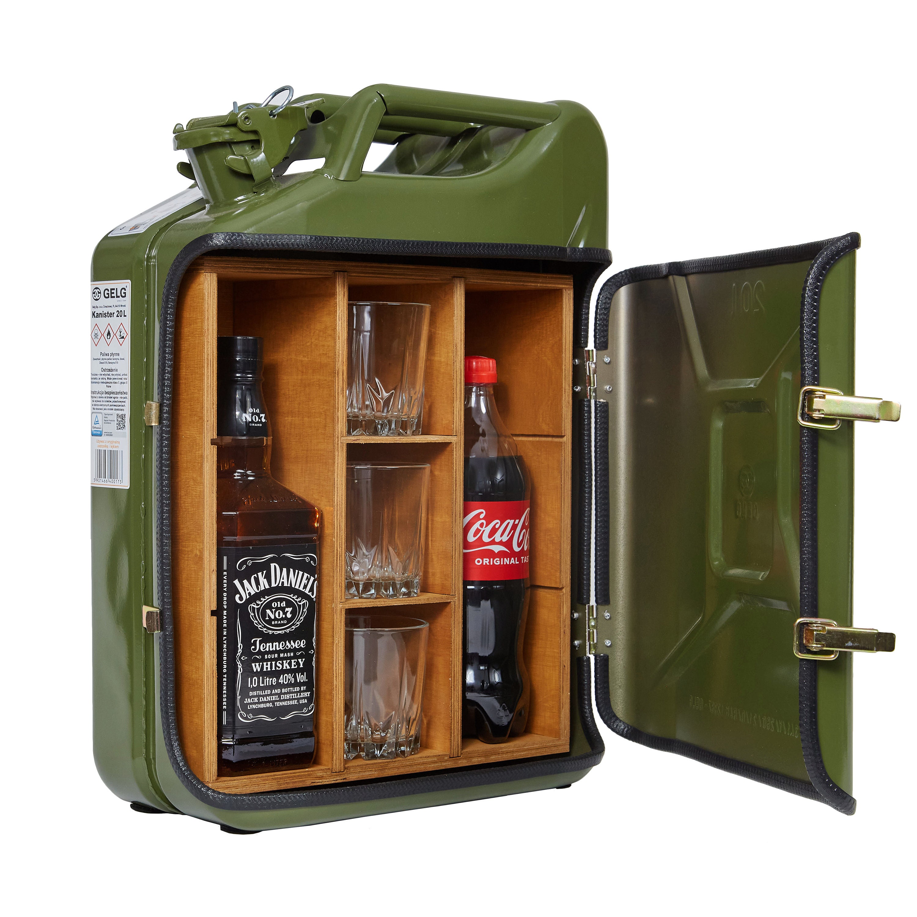 Jerry Can Bar | Personalized Mini Bar | Jerry Can Mini Bar | Bar Cart ...