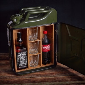 Mini Bar, Jerry Can Gift for Him, for a Birthday for a Man, Father's ...