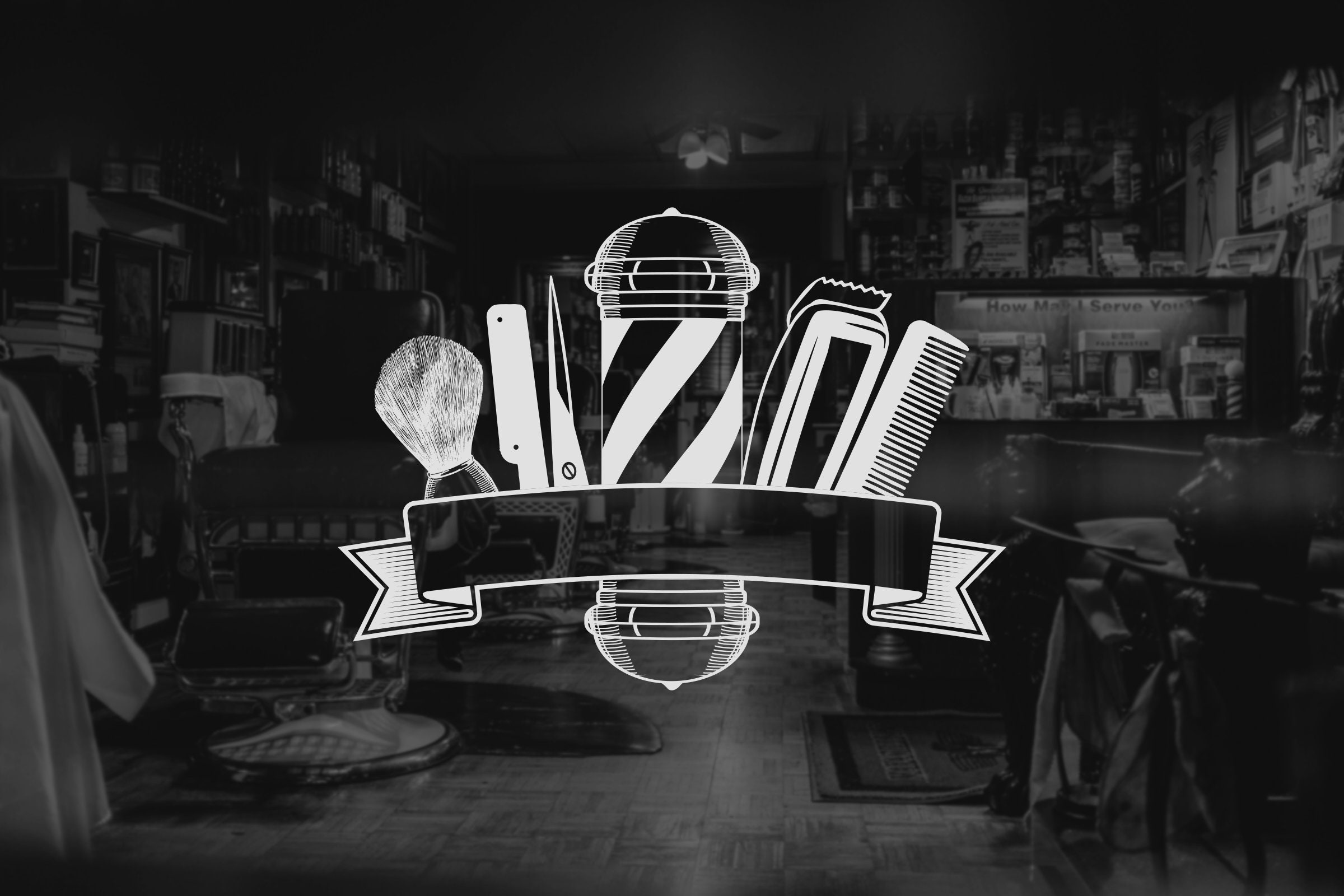 BARBER SVG Barber Shop Svg Barber Logo Svg Hair Stylist - Etsy