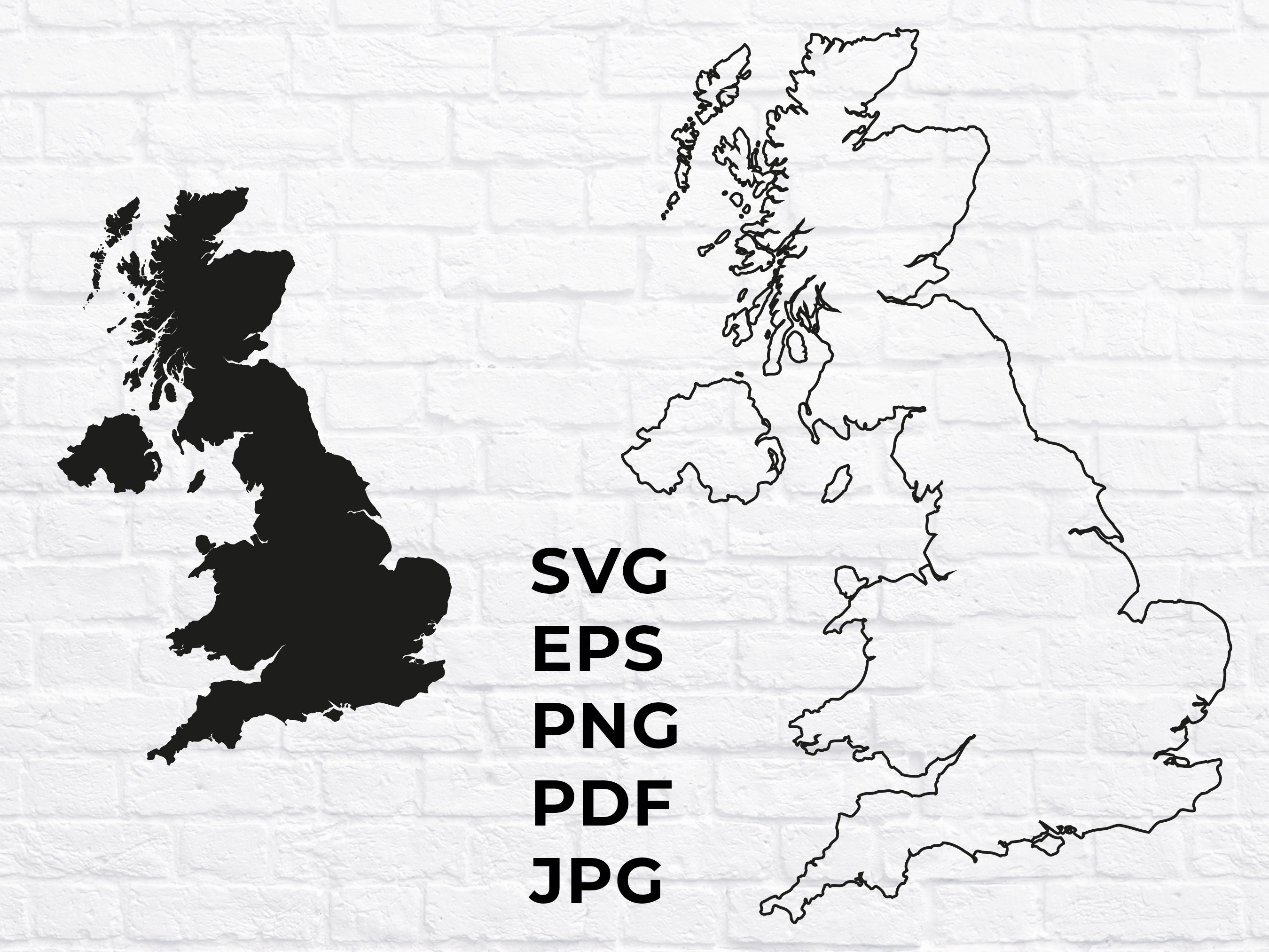 England Map Outline