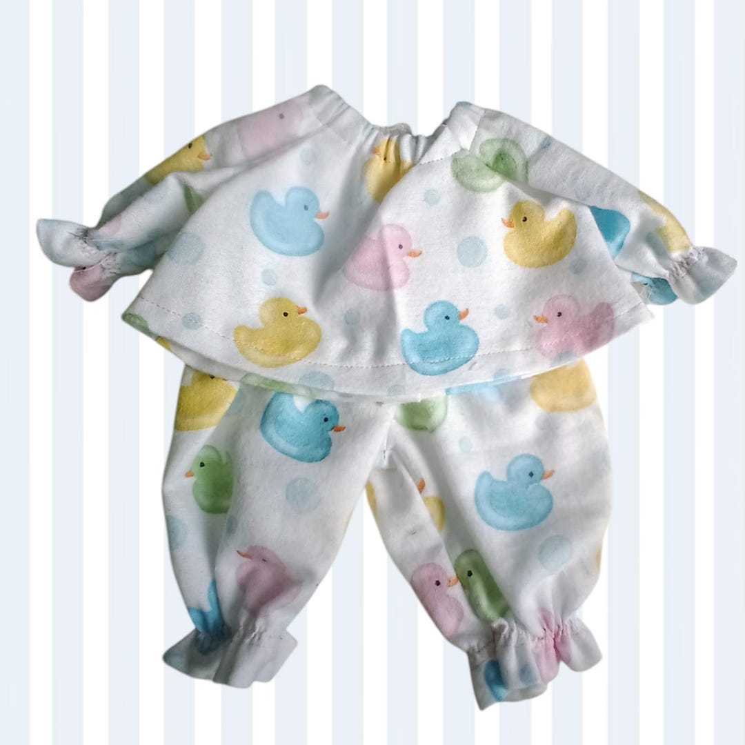 Baby Alive/reborn Silicone Doll Clothes Flannel Pajamas Lots of Sizes ...