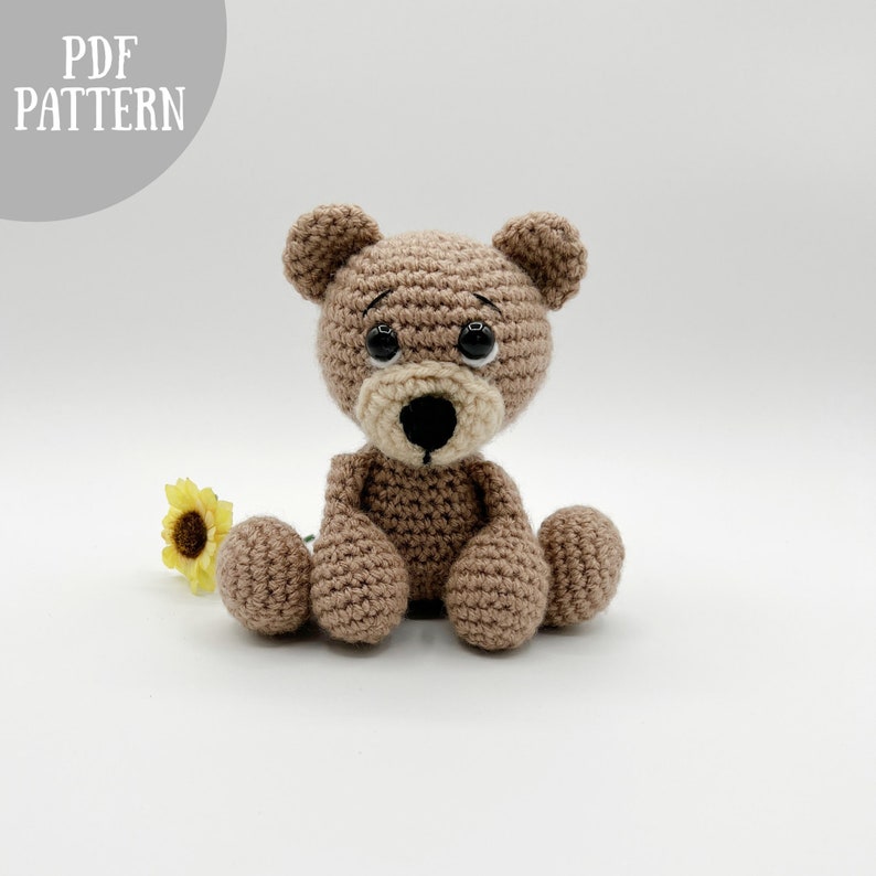 CROCHET PATTERN Crochet Bear Amigurumi Bear Crochet - Etsy
