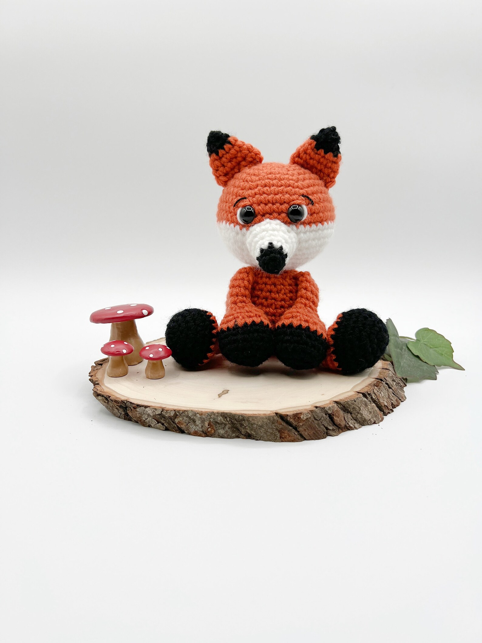 CROCHET PATTERN Crochet Fox Amigurumi Fox Crochet Animal Pattern ...