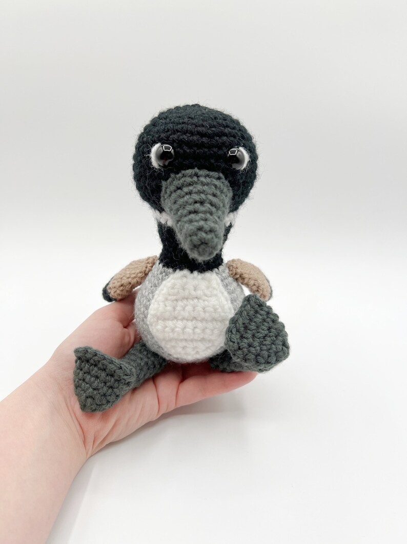 CROCHET PATTERN | Crochet Canadian Goose | Amigurumi Goose | Crochet ...