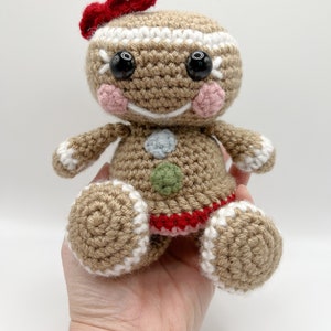 CROCHET PATTERN | Crochet Gingerbread Boy and Girl | Amigurumi ...