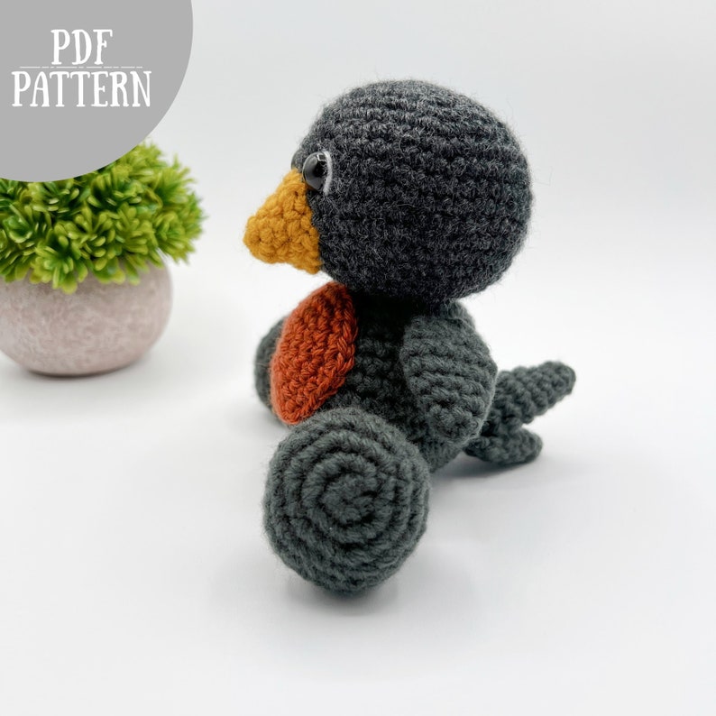 CROCHET PATTERN Crochet Robin Amigurumi Robin Crochet - Etsy