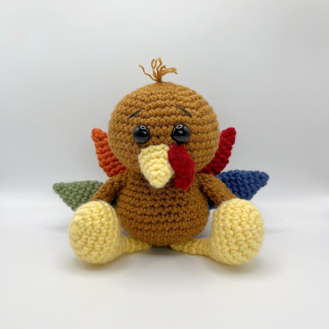 CROCHET PATTERN | Crochet Turkey | Amigurumi Turkey | Crochet Animals ...