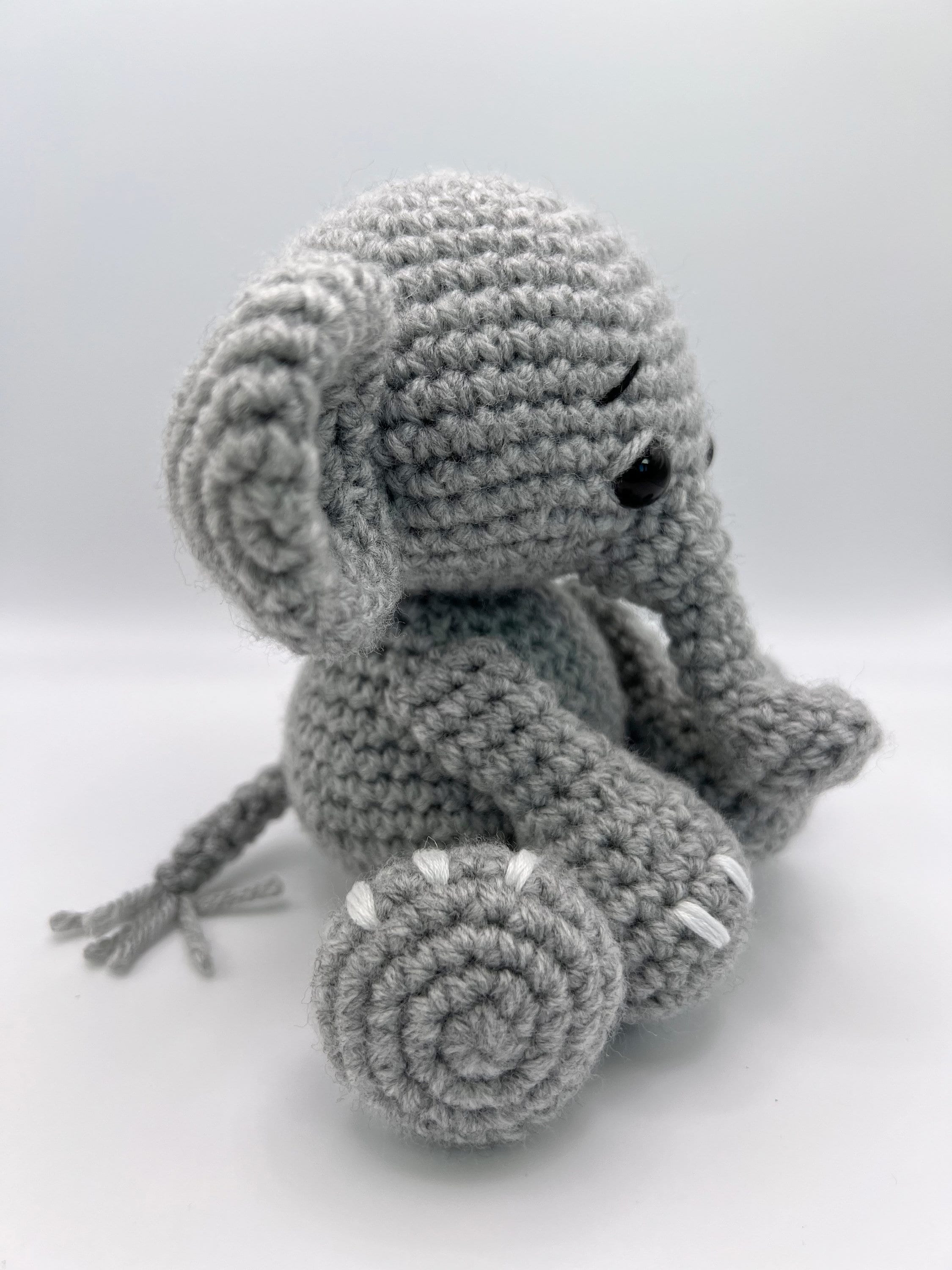 PATRON AU CROCHET | éléphant au crochet | motif éléphant amigurumi ...