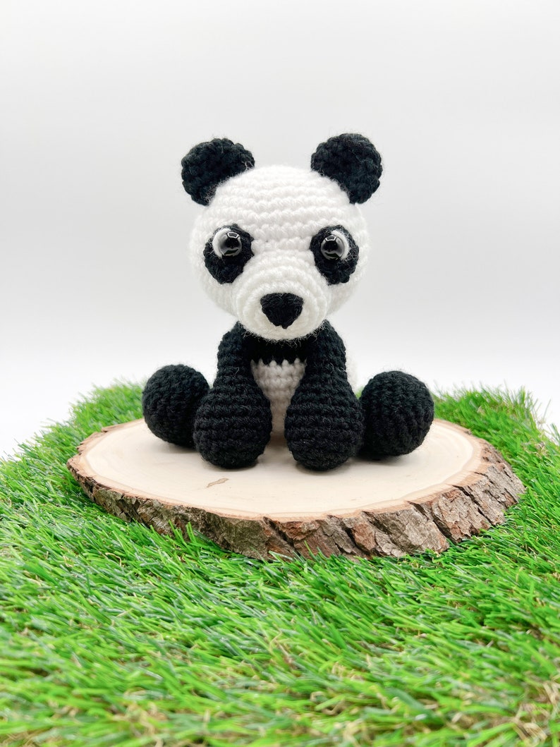 CROCHET PATTERN Crochet Panda Amigurumi Panda Crochet - Etsy