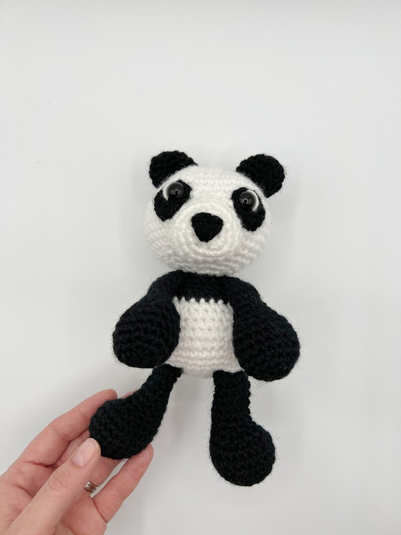 CROCHET PATTERN Crochet Panda Amigurumi Panda Crochet - Etsy