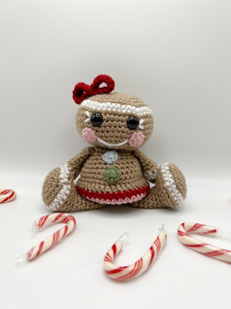 CROCHET PATTERN | Crochet Gingerbread Boy and Girl | Amigurumi ...