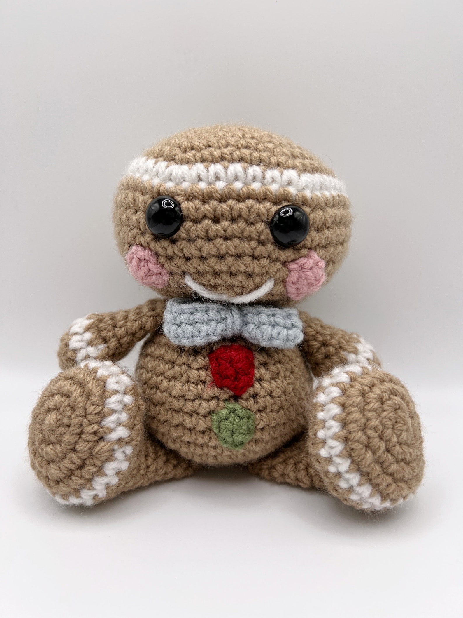 CROCHET PATTERN Crochet Gingerbread Boy and Girl Amigurumi Gingerbread ...
