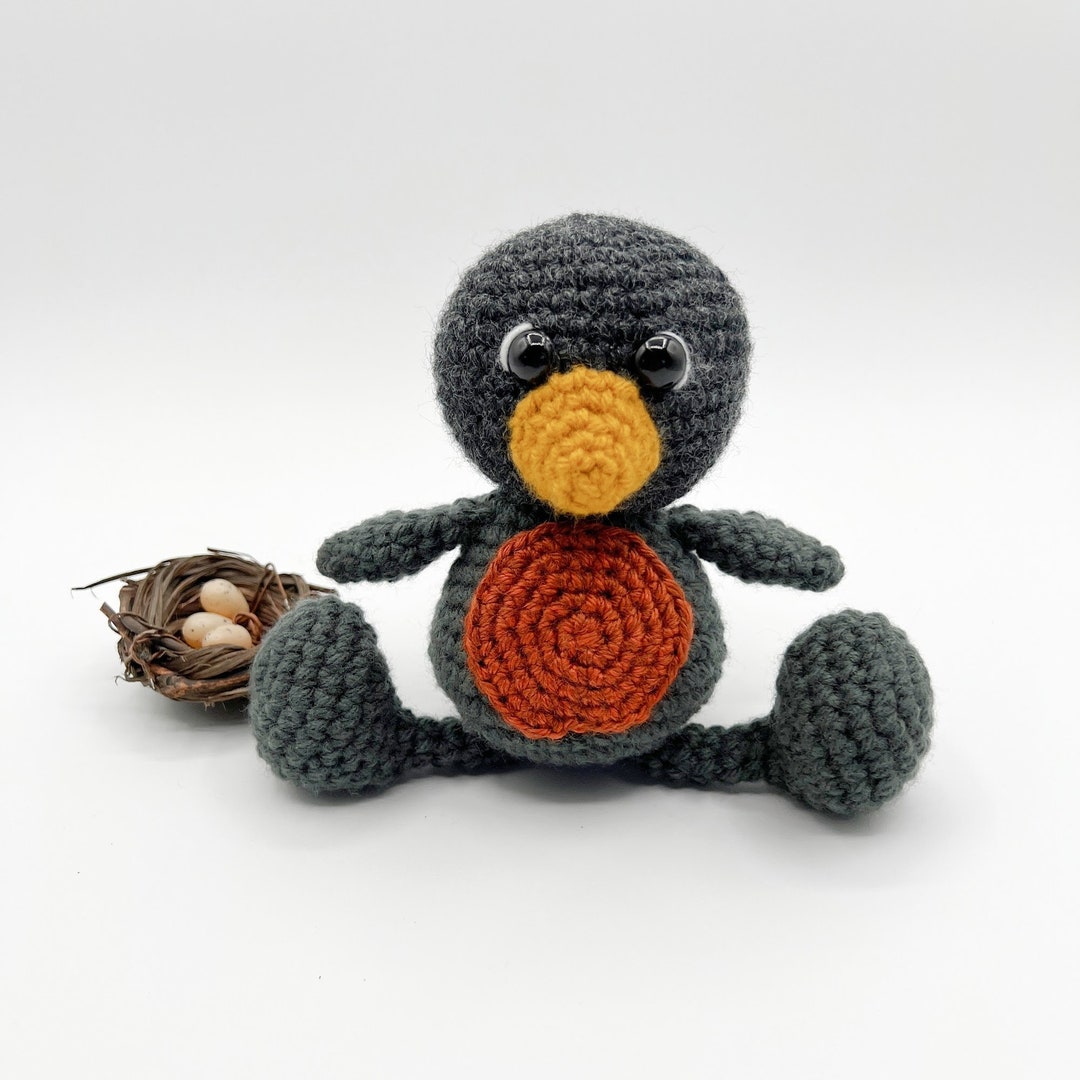 CROCHET PATTERN | Crochet Robin | Amigurumi Robin | Crochet Animal ...