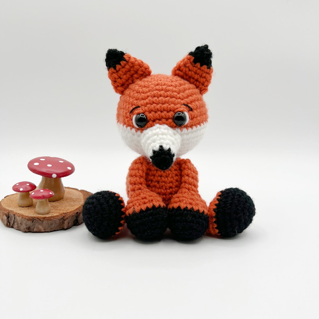 CROCHET PATTERN | Crochet Fox | Amigurumi Fox | Crochet Animal Pattern ...