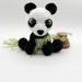 CROCHET PATTERN Crochet Panda Amigurumi Panda Crochet Animal Pattern ...
