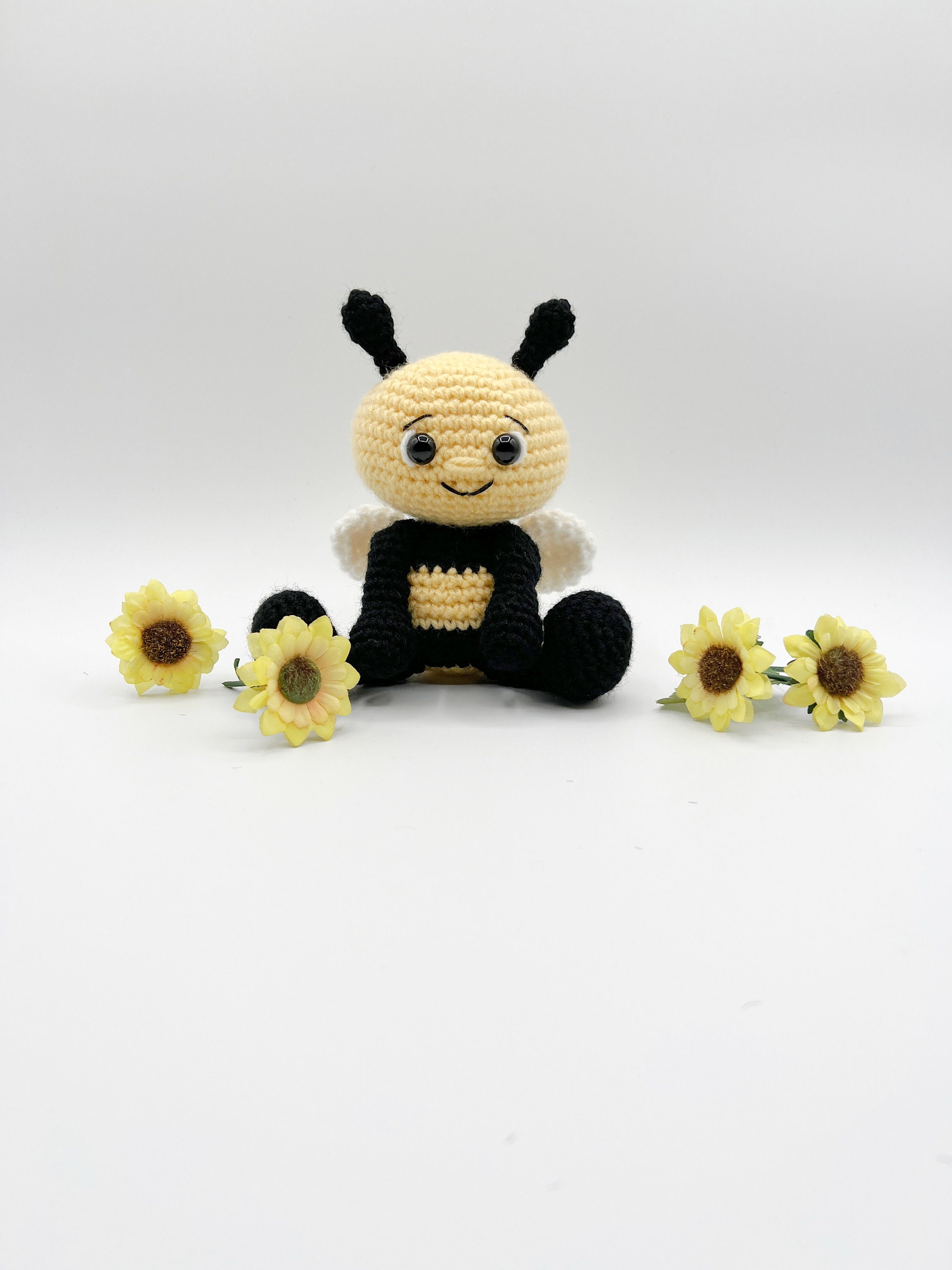 CROCHET PATTERN | Crochet Bee | Amigurumi Bee | Crochet Animal Pattern ...