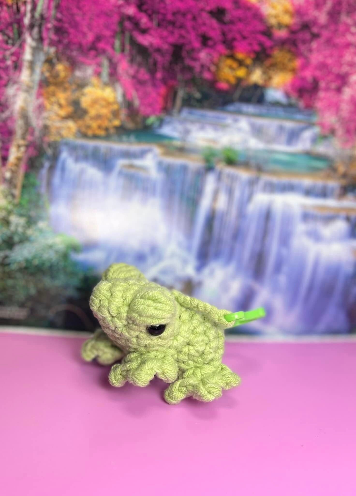 Froggy Friends Adventure: Crochet Backpack Buddy - Etsy