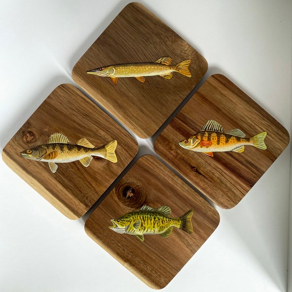 Hand Painted Fish - Etsy