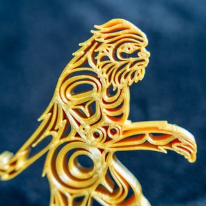 3D Printed Native Art Sasquatch - Etsy Canada