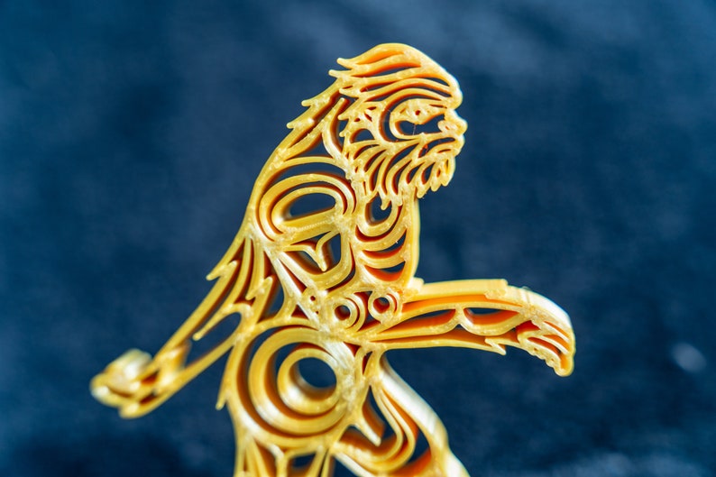 3D Printed Native Art Sasquatch - Etsy Canada