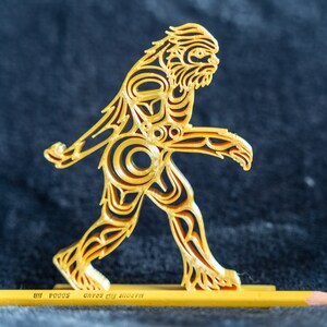 3D Printed Native Art Sasquatch - Etsy Canada