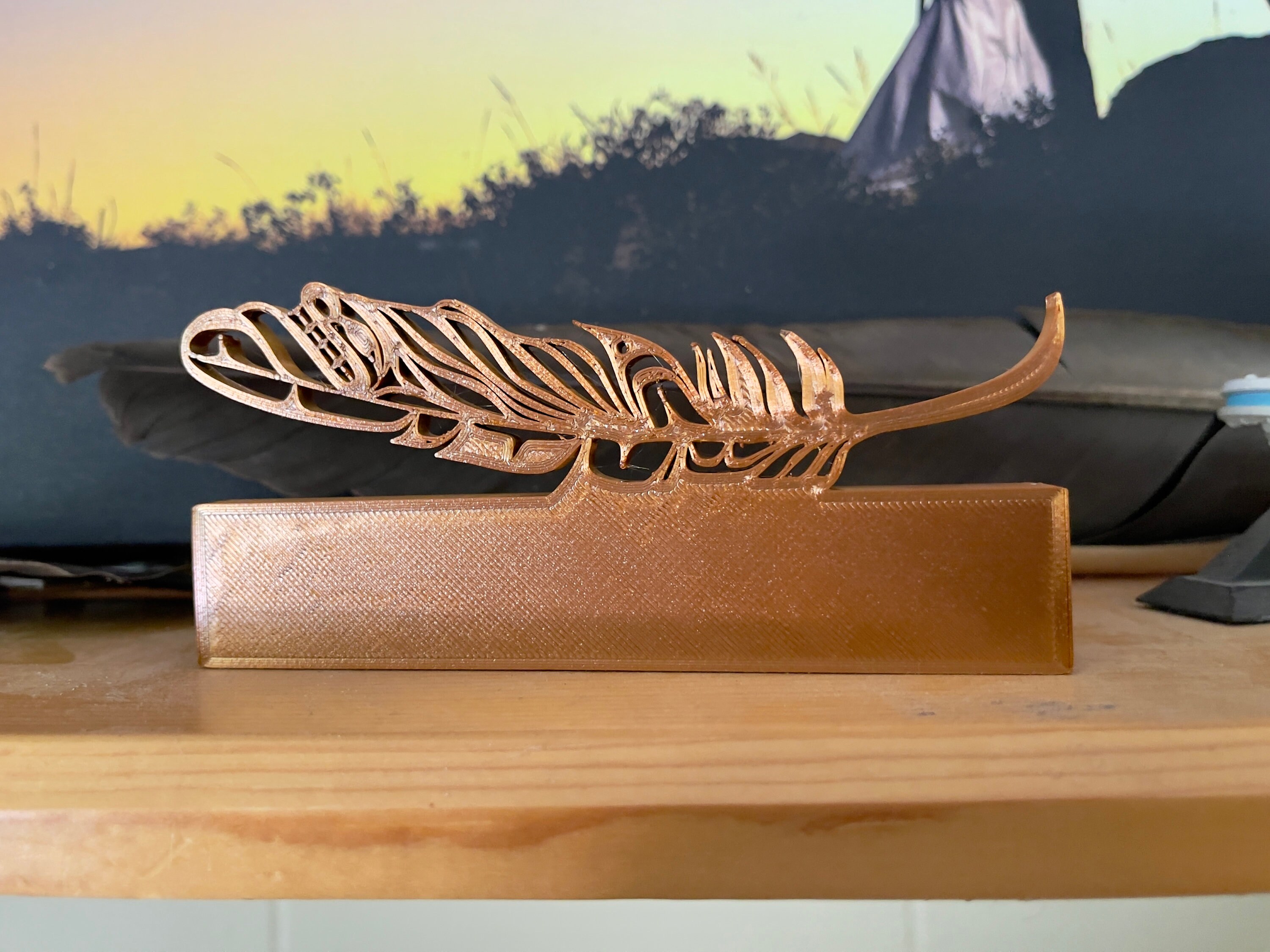 Indigenous Art Custom Nameplate - Etsy