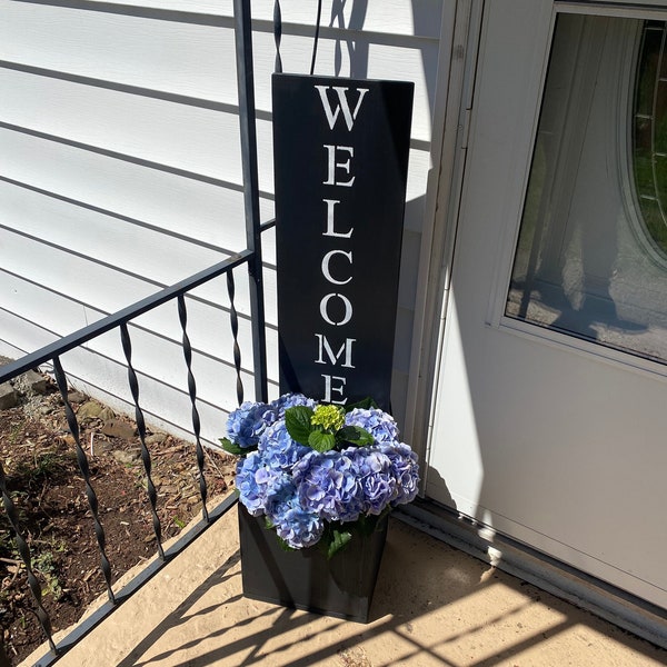 Flower Box Welcome Sign - Etsy Australia