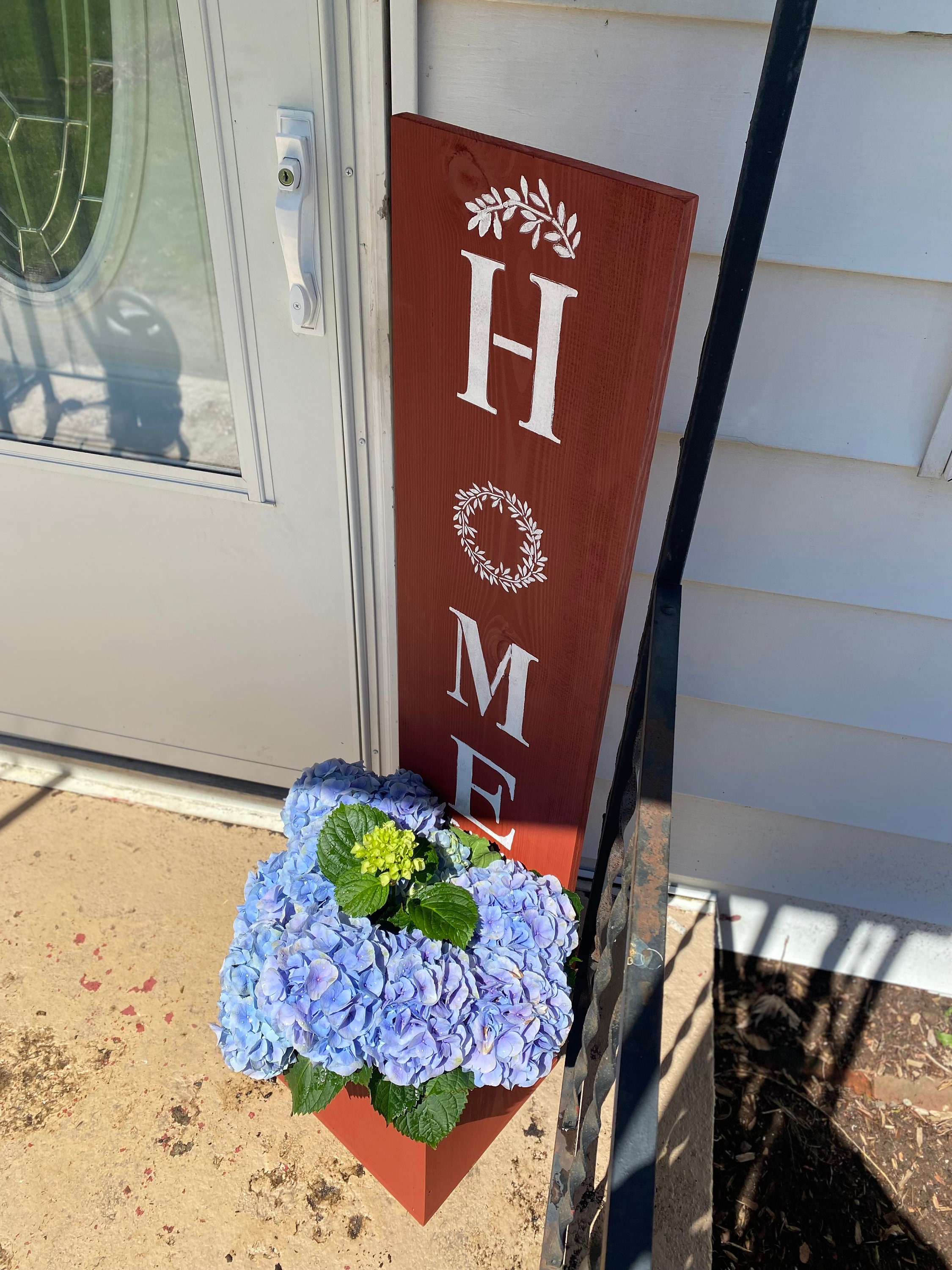 Home Sign Flower Planter Box - Etsy
