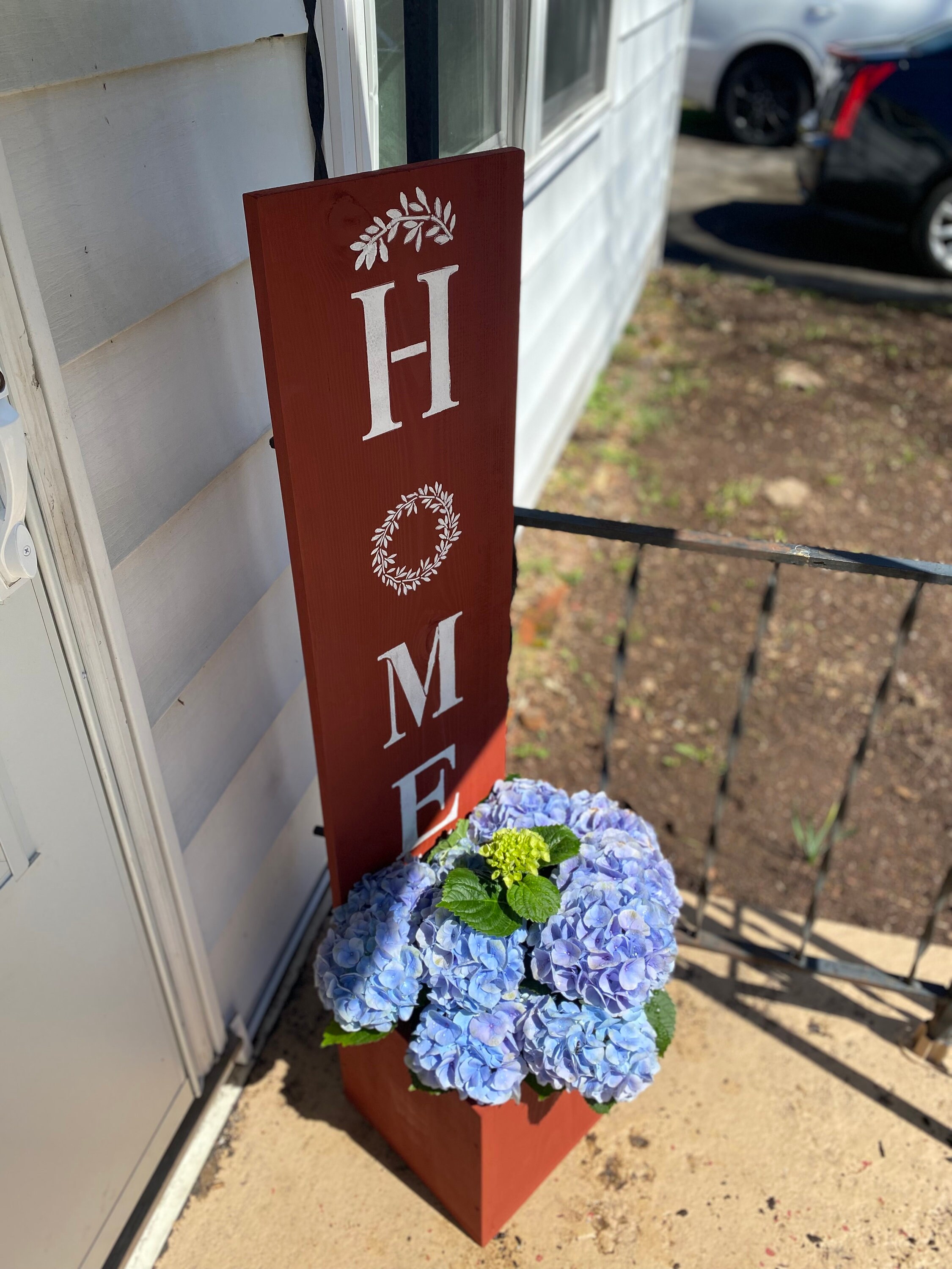 Home Sign Flower Planter Box - Etsy
