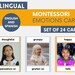 Emotions Montessori Flashcards in English and Spanish, Printable ...