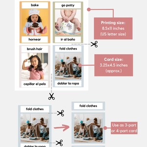 Kids Daily Routine Cards With Real Pictures, Toddler Montessori Daily ...