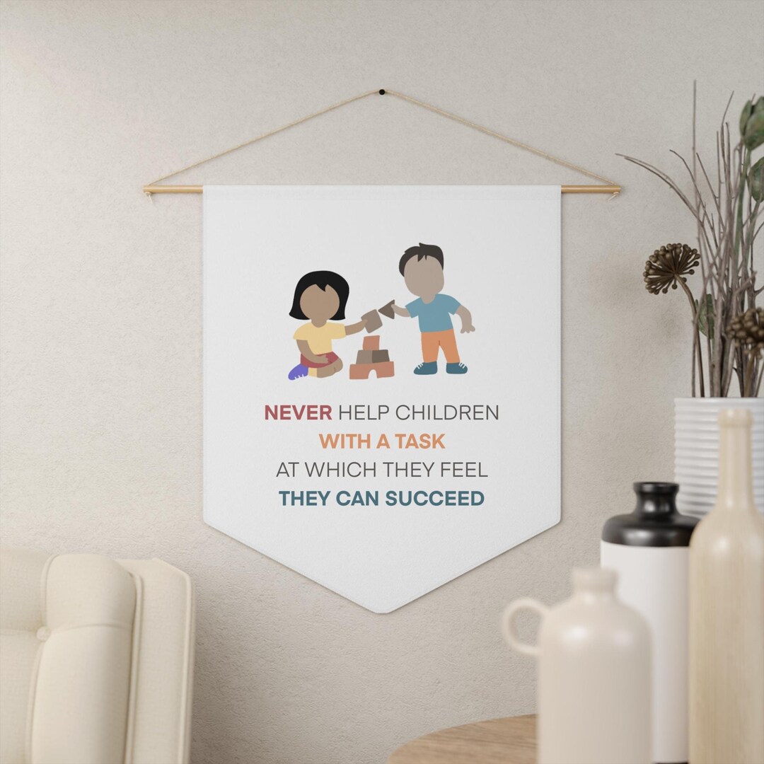 Montessori Quotes, Montessori Art, Montessori Classroom Decor, Playroom ...