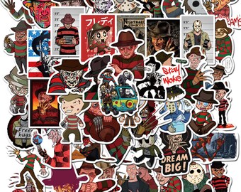 Slasher Stickers Freddy Krueger Sticker - Etsy
