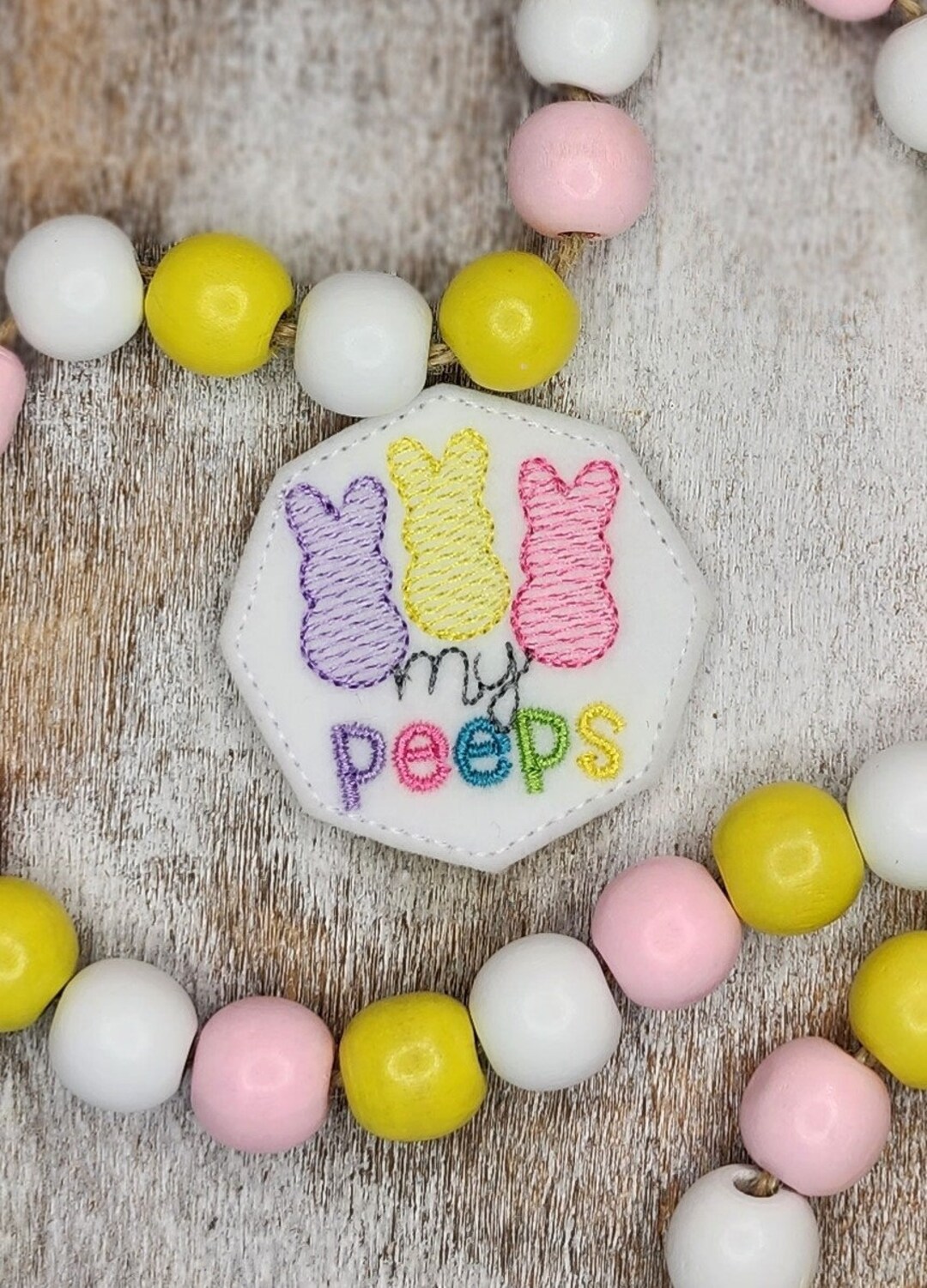 My Peeps Embroidery Design - Etsy