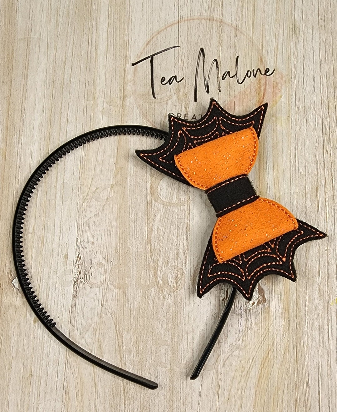 Spider Web Bow Headband Slider Embroidery Design - Etsy