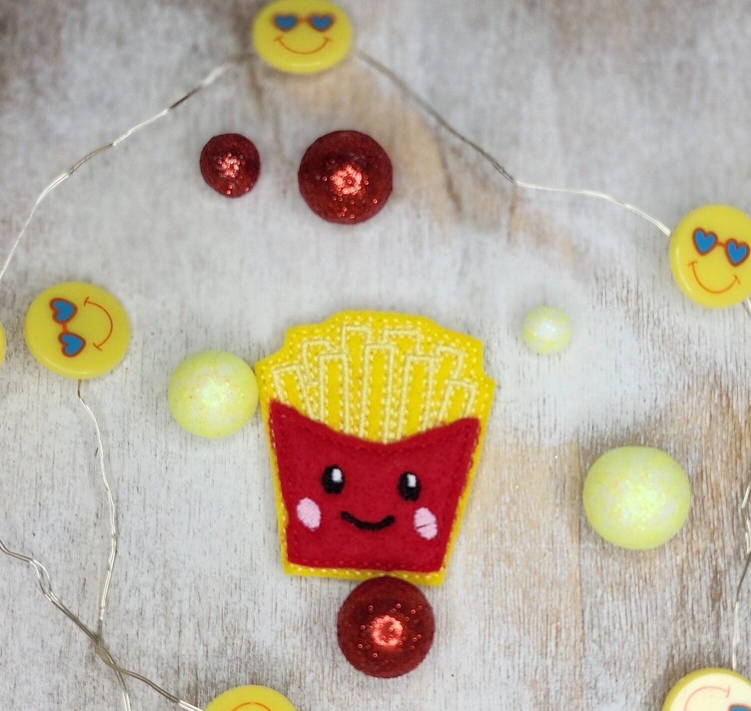 Fry Guy Embroidery Design - Etsy