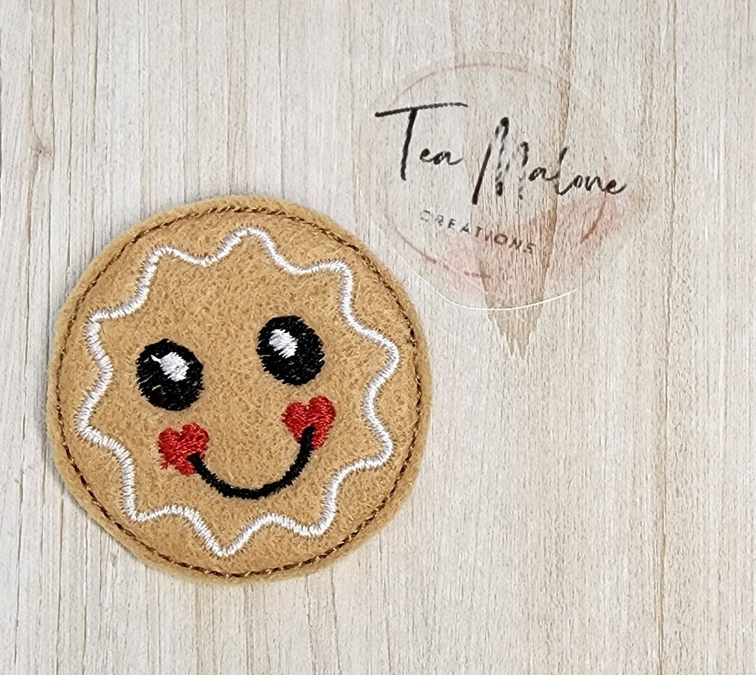 Gingerbread Boy Embroidery Design - Etsy