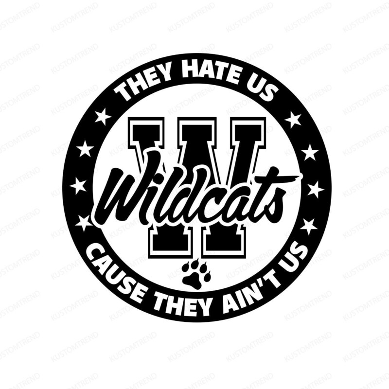 Wildcats Football Svg - Etsy
