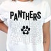 Panthers Mascot Svg File for Cricut, Panthers School Spirit Shirt Cut ...