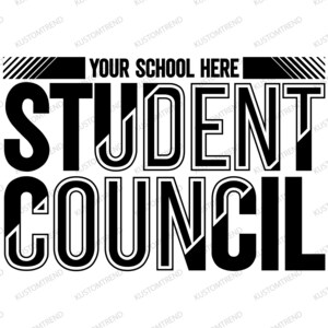 Custom Student Council Cricut/silhouette Digital Craft File, Sudent ...