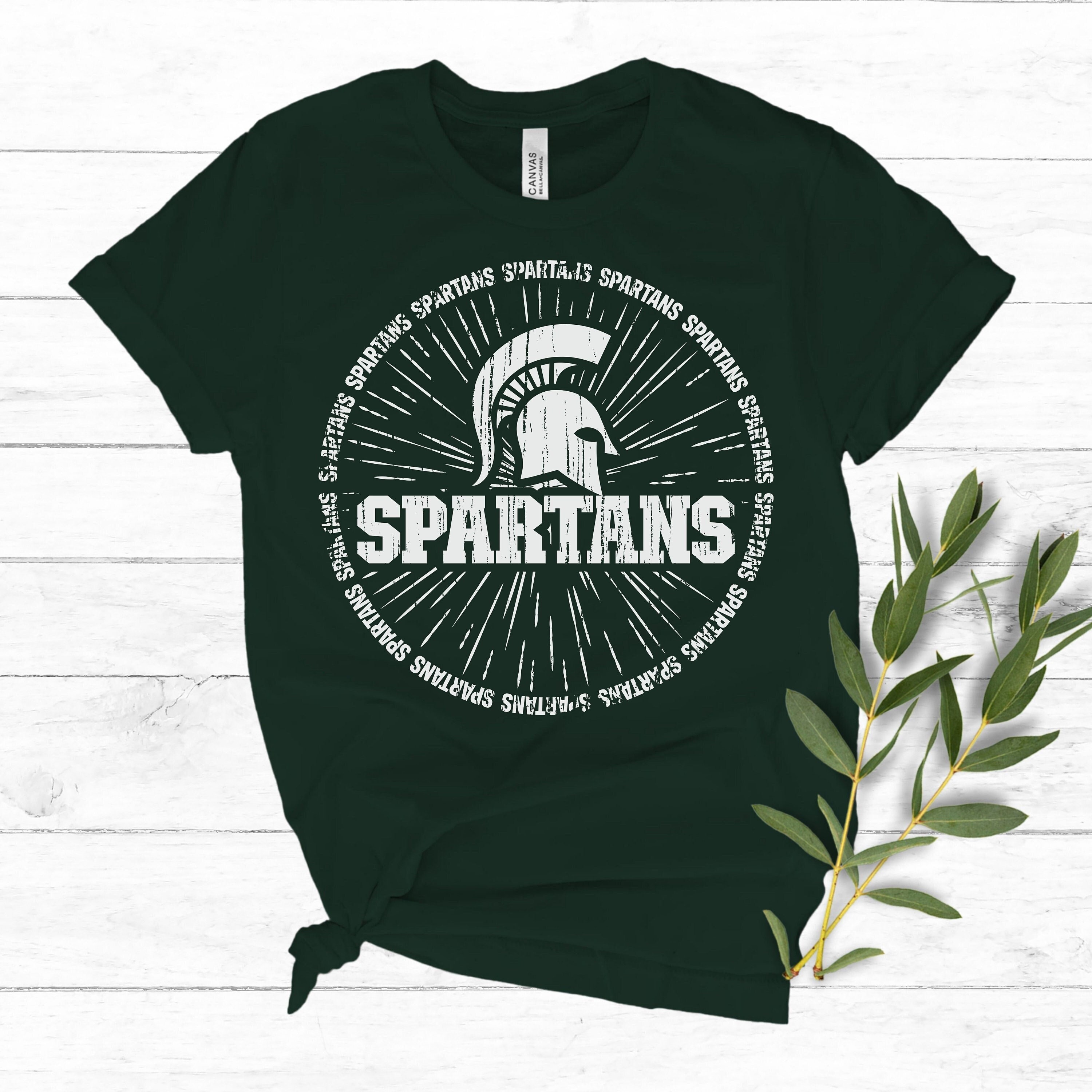 Spartans Mascot SVG: School Spirit Design (digital Download) - Etsy