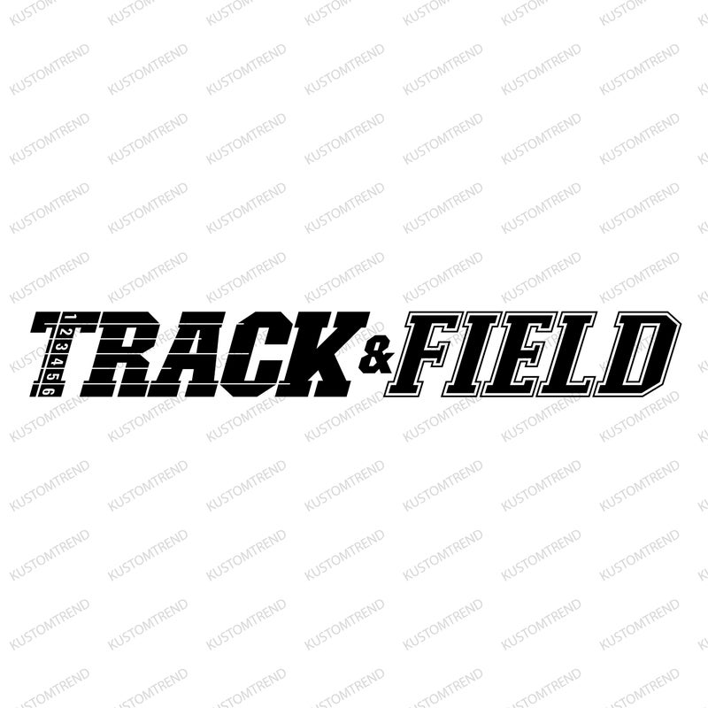Track and Field Svg - Etsy