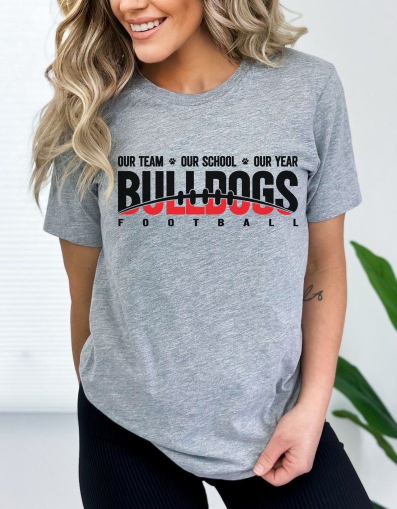 Bulldogs Football SVG: Mascot PNG, School Team Design (digital Download ...